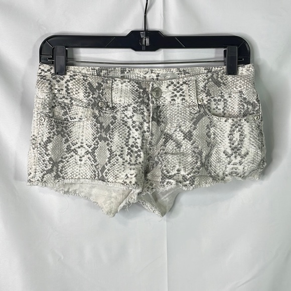 Seven7 | Shorts | Seven Python Print Snake Print Short Shorts Denim ...